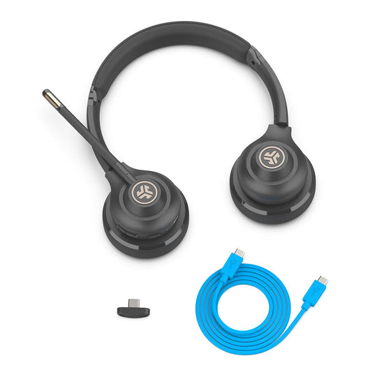 JLab GO Work Wireless On-Ear Headset 2nd Gen – JLab DE
